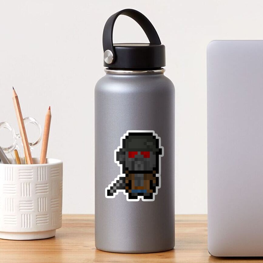 "Pixel NCR Veteran Ranger Sticker" Sticker by PixelBlock | Redbubble