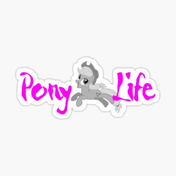 "Pony Life" Sticker by eeveemastermind | Redbubble