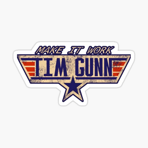 "Make It Work! Sticker" Sticker by Christadaelia | Redbubble