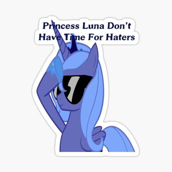 "Princess Luna " Sticker for Sale by eeveemastermind | Redbubble
