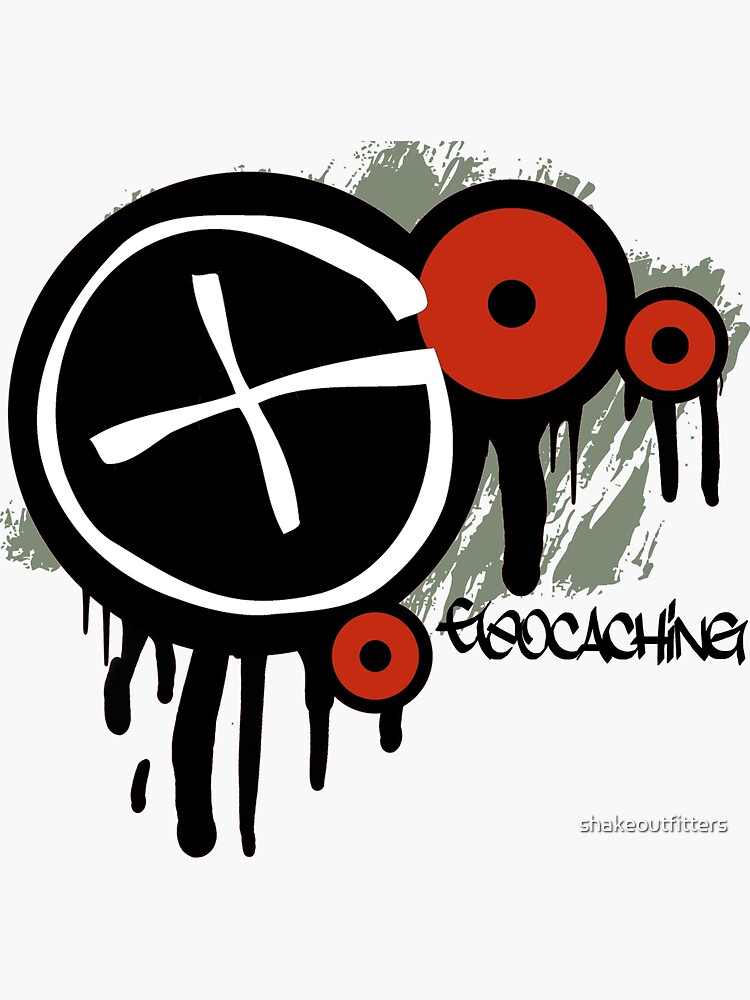 "Geocaching Vector" Sticker by shakeoutfitters | Redbubble