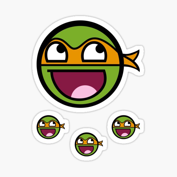 "Cowabunga Buddy Squad: Michelangelo - Sticker" Sticker by Cowabunga ...