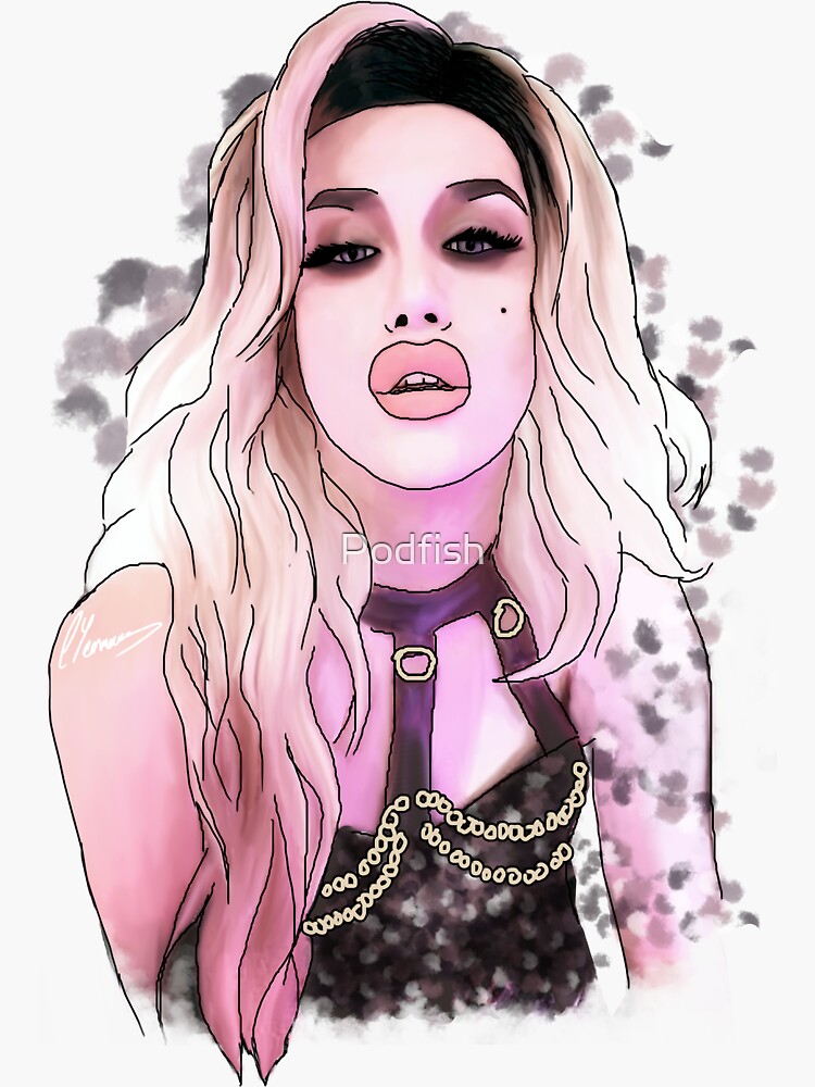 "Adore Delano" Sticker by Podfish | Redbubble
