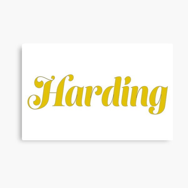 Harding Canvas Prints | Redbubble