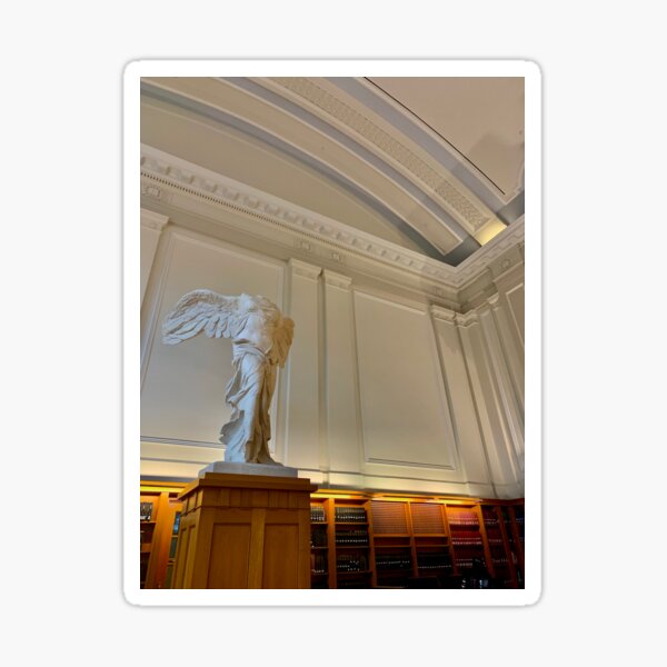 "Aesthetic Elegant Library Marble Statue" Sticker for Sale by offman ...
