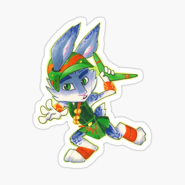 "Sugar Rush Easter Bunny" Sticker for Sale by bliz | Redbubble