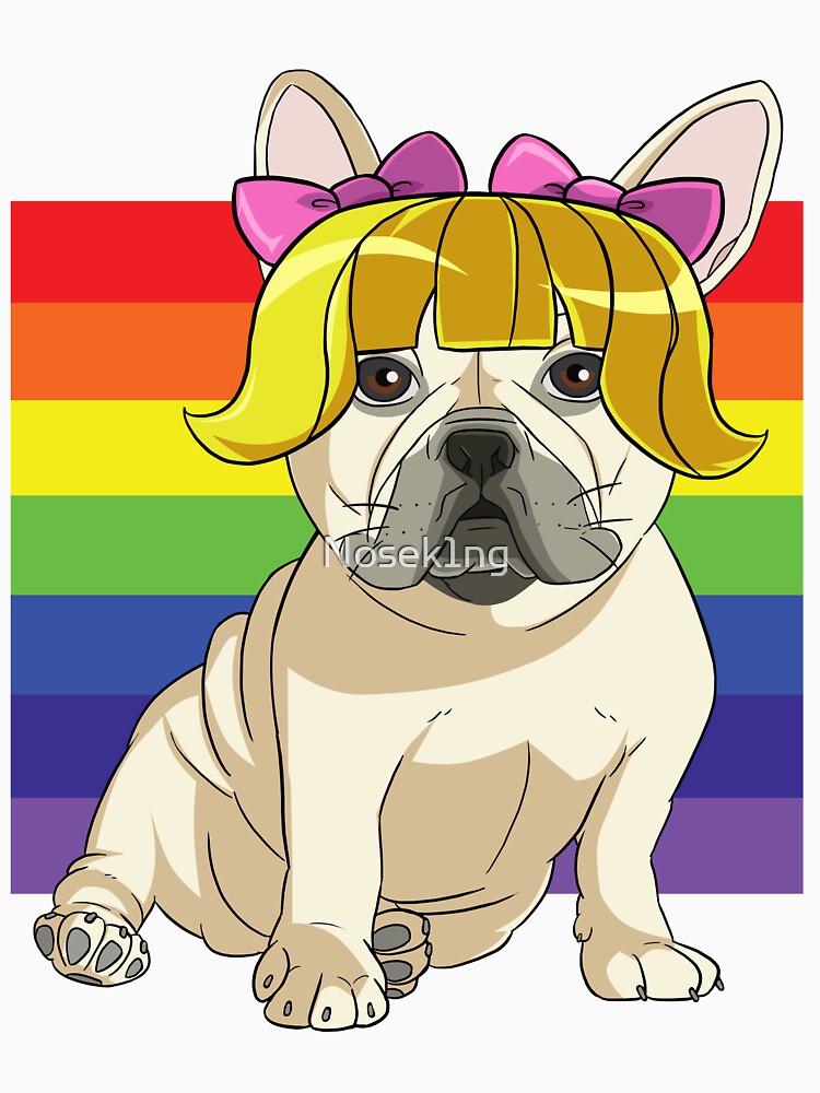 "Pride Month Drag Queen Pug" T-shirt for Sale by Nosek1ng | Redbubble ...