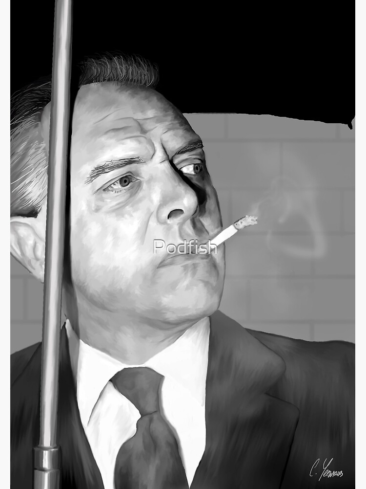 "Rik Mayall" Poster by Podfish | Redbubble