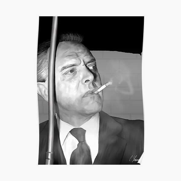 "Rik Mayall" Poster by Podfish | Redbubble