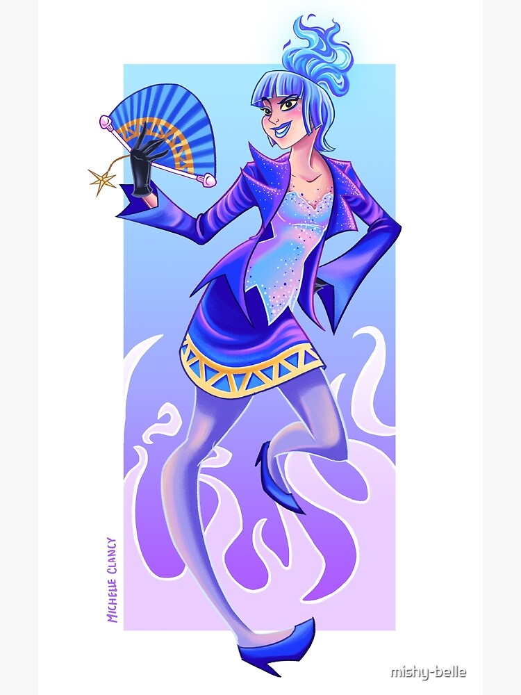 "Happy Villains Series - Ms. Hades" Poster by mishydraws | Redbubble