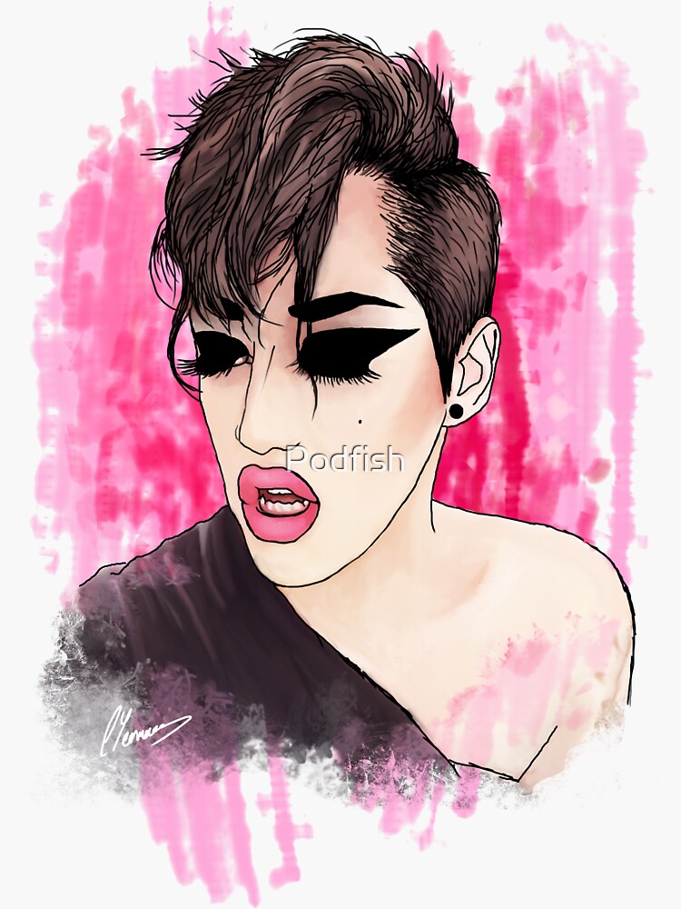 "Adore Delano" Sticker by Podfish | Redbubble