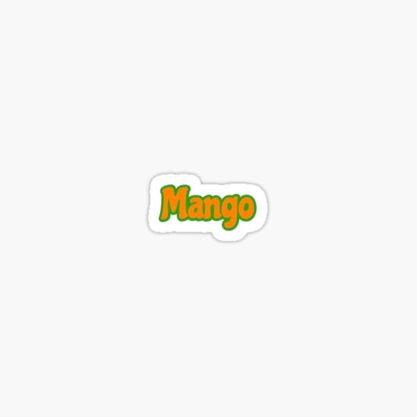 "Mango" Sticker by EmuDesigns | Redbubble