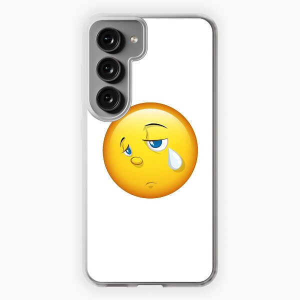 "Crying Face Emoji" Samsung Galaxy Phone Case for Sale by Sean Sautter ...