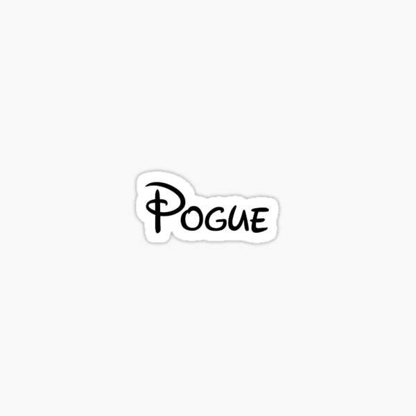 "Pogue Sticker (Outer Banks/Disney Inspired)" Sticker for Sale by ...