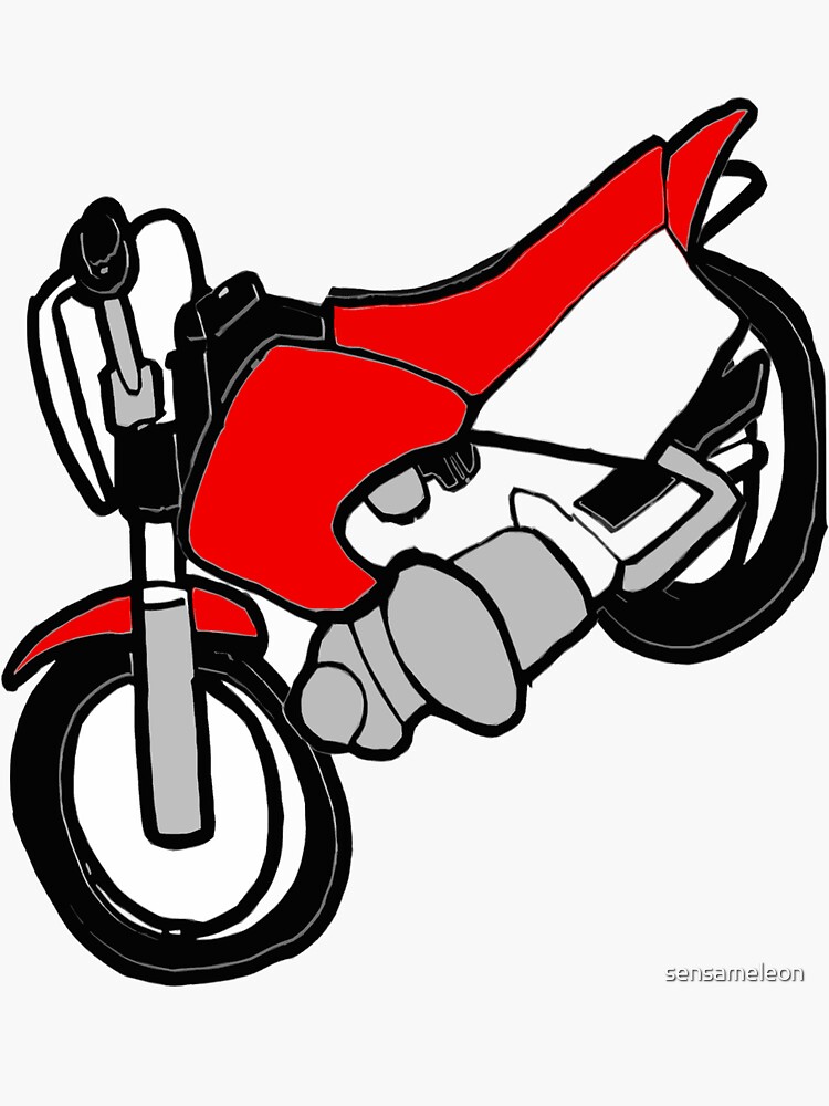"Mini Bike" Sticker for Sale by sensameleon | Redbubble