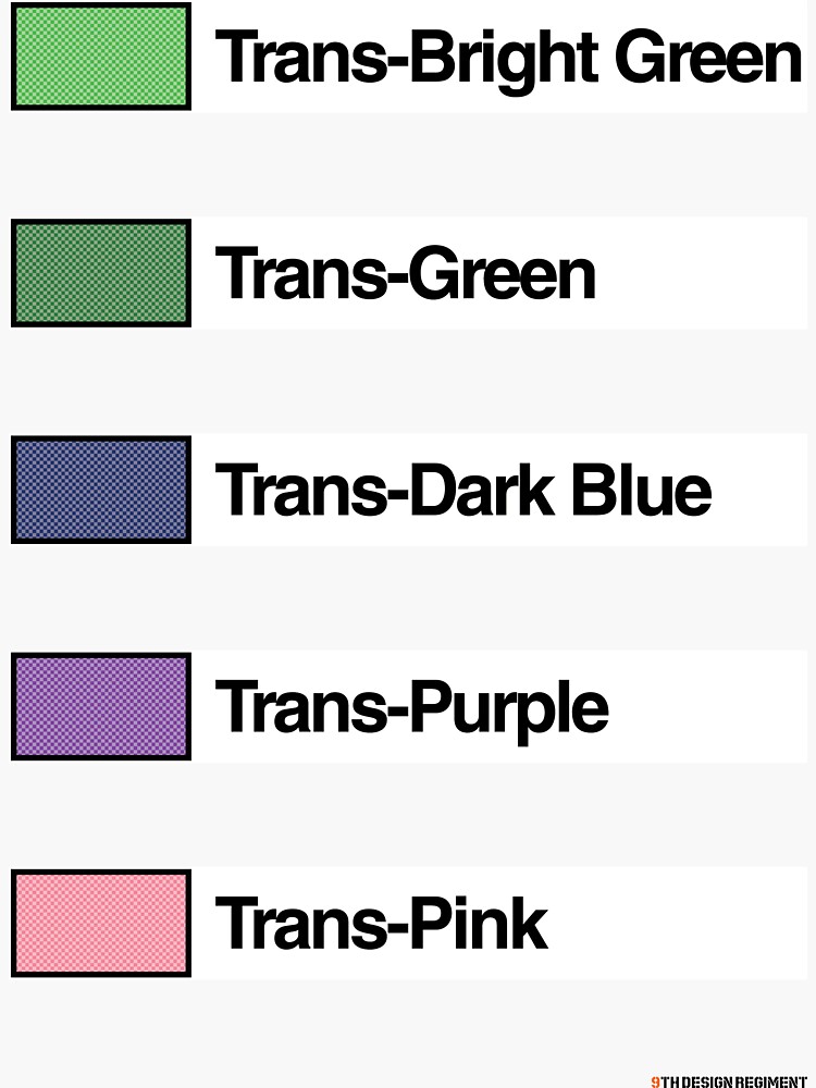 "Brick Sorting Labels: Trans-Bright Green, Trans-Green, Trans-Dark Blue ...