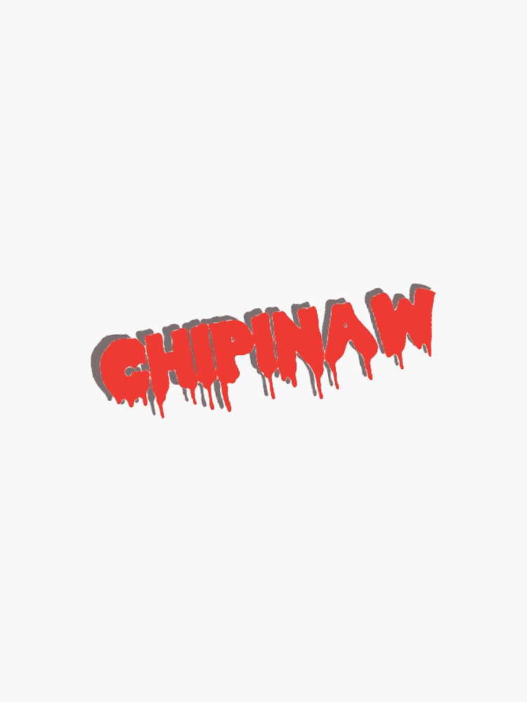 "Camp Chipinaw Drip Sticker" Sticker for Sale by mallorysorkin | Redbubble