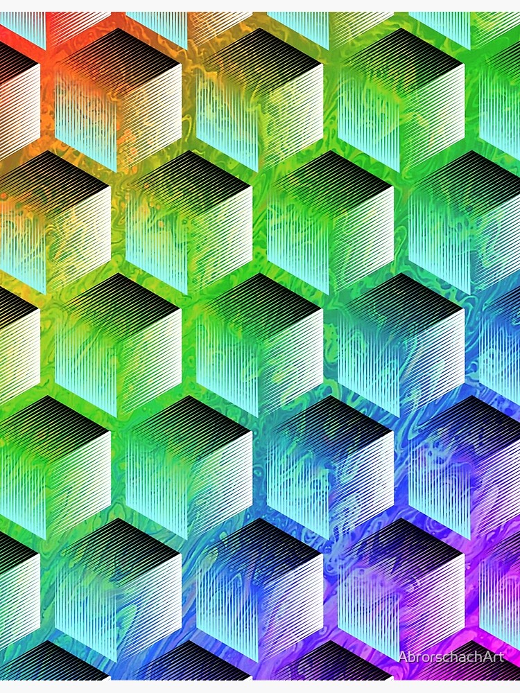 "Rainbow Box" Photographic Print by AbrorschachArt | Redbubble