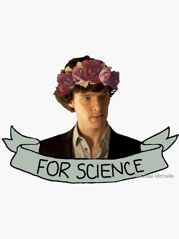 "For Science, Jawn" Sticker for Sale by Rachael Michelle | Redbubble