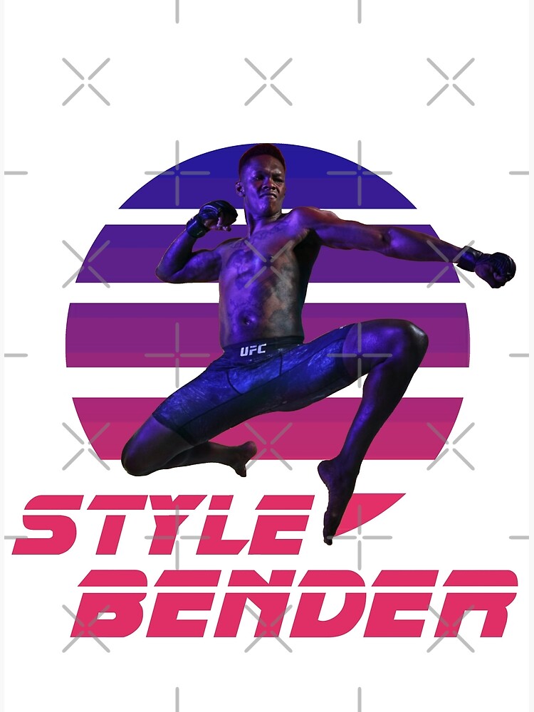 "Israel Adesanya "The Last Style Bender" MMA" Poster by Dispater ...