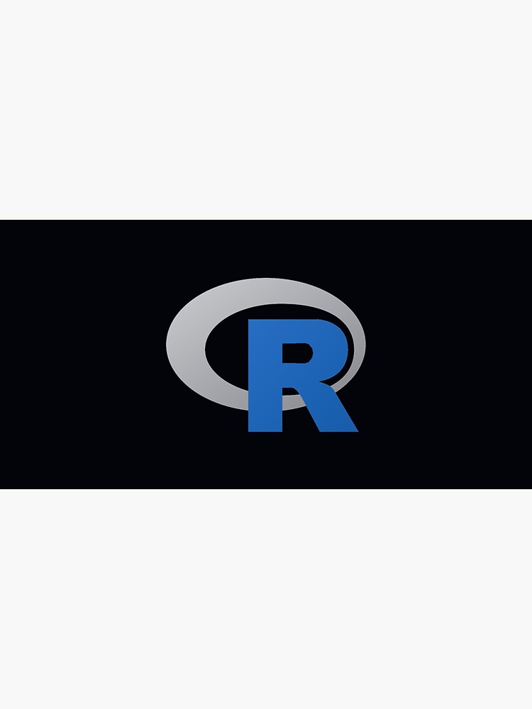 "R Programming Logo" Sticker for Sale by KaterTot1 | Redbubble
