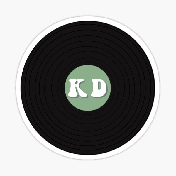 "KD Sticker" Sticker for Sale by allyswain01 | Redbubble
