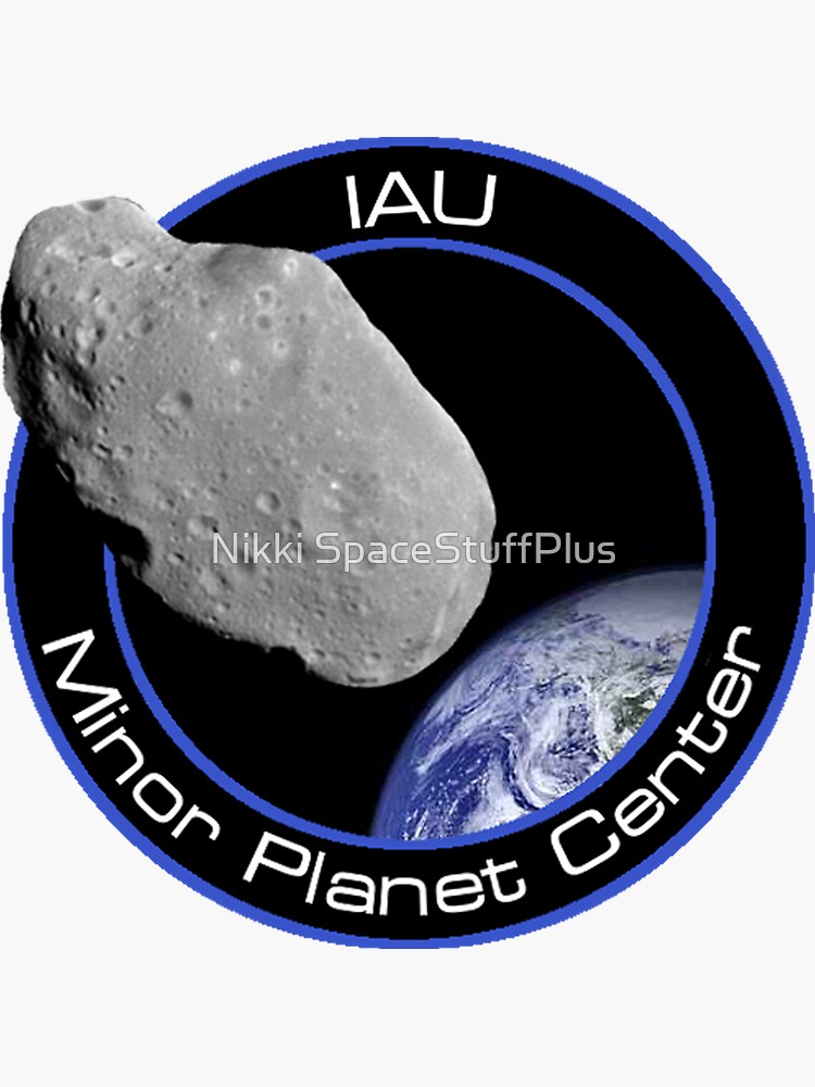 "Minor Planet Center (MPC) Logo" Sticker for Sale by Nikki ...