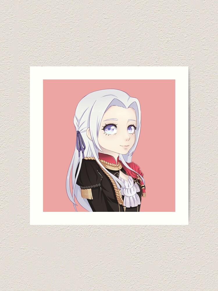 "Chibi Edelgard [FE3H]" Art Print by Lor3n | Redbubble