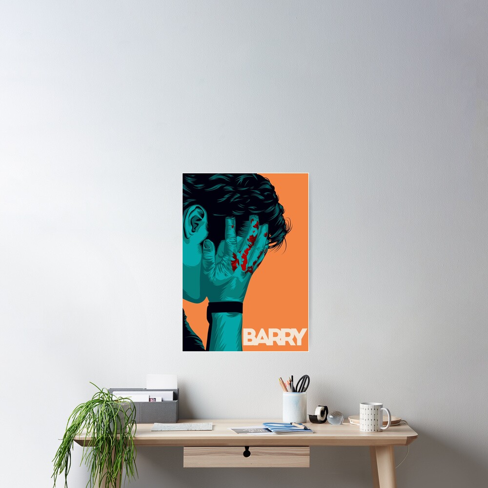 "Barry" Poster for Sale by BrokenBeanie | Redbubble