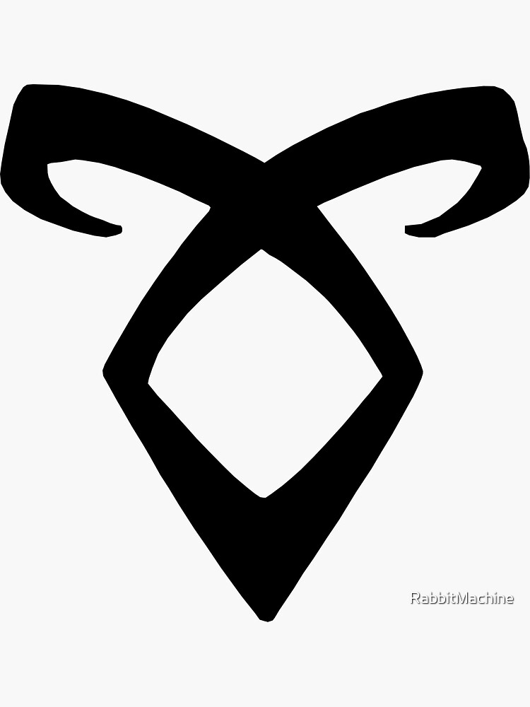 "Angelic Power Rune" Sticker for Sale by RabbitMachine | Redbubble