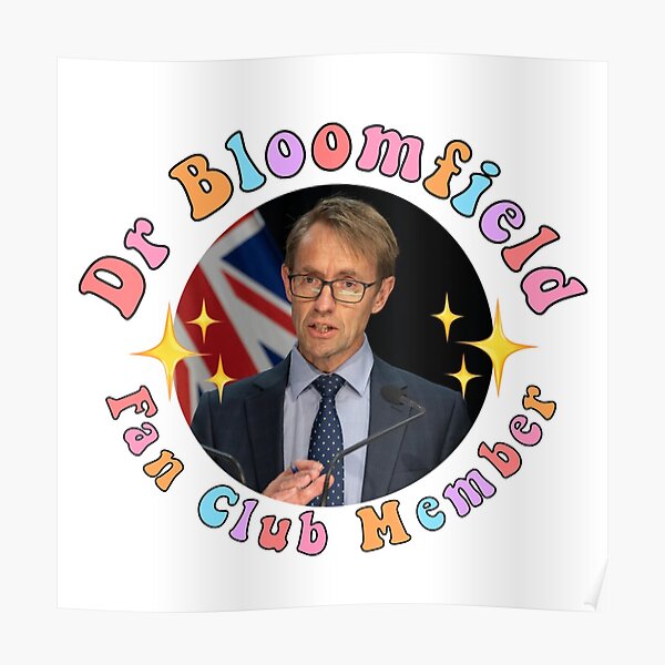 "Dr Ashley Bloomfield in pastel" Poster by bellaraven | Redbubble