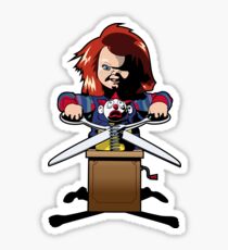 Chucky Stickers | Redbubble