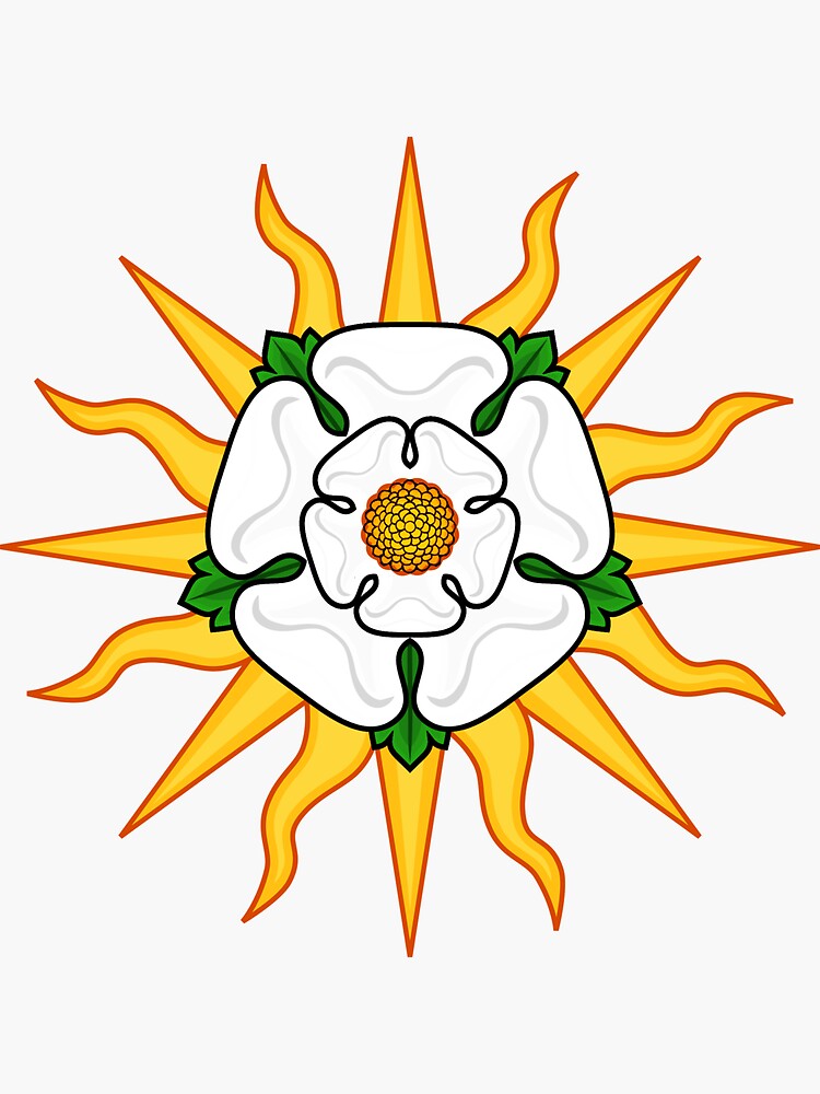 "The Sunne in Splendour" Sticker for Sale by bethwoodvilles | Redbubble