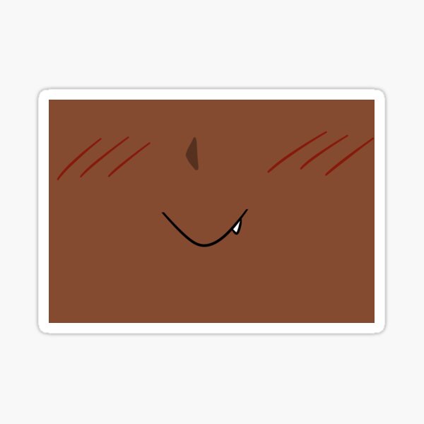 "Cute Fang Anime Girl Mouth - Medium" Sticker for Sale by Syppah ...