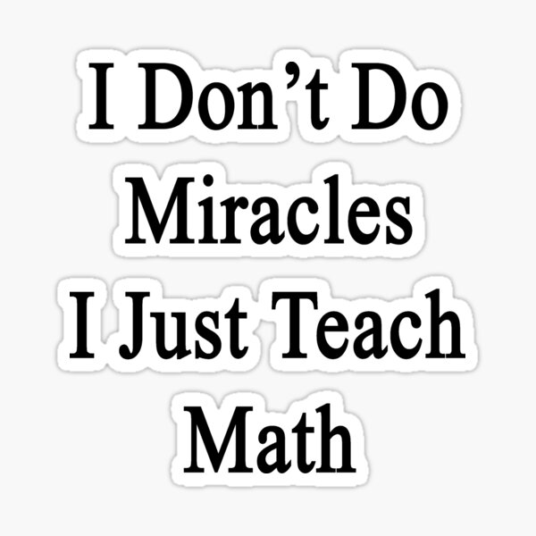 Just Do Math Gifts & Merchandise | Redbubble