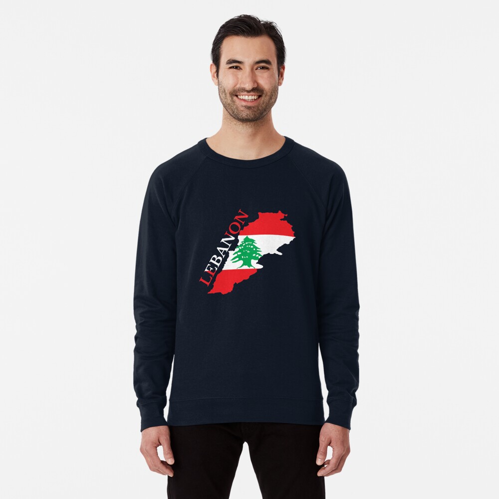 "Lebanon Flag Map" Essential T-Shirt for Sale by marosharaf | Redbubble