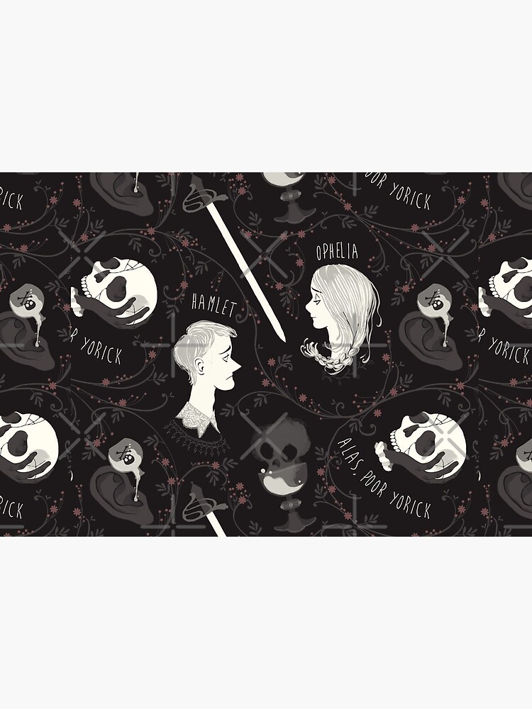 "Shakespearean pattern - Hamlet" Mask for Sale by fabiomancini | Redbubble