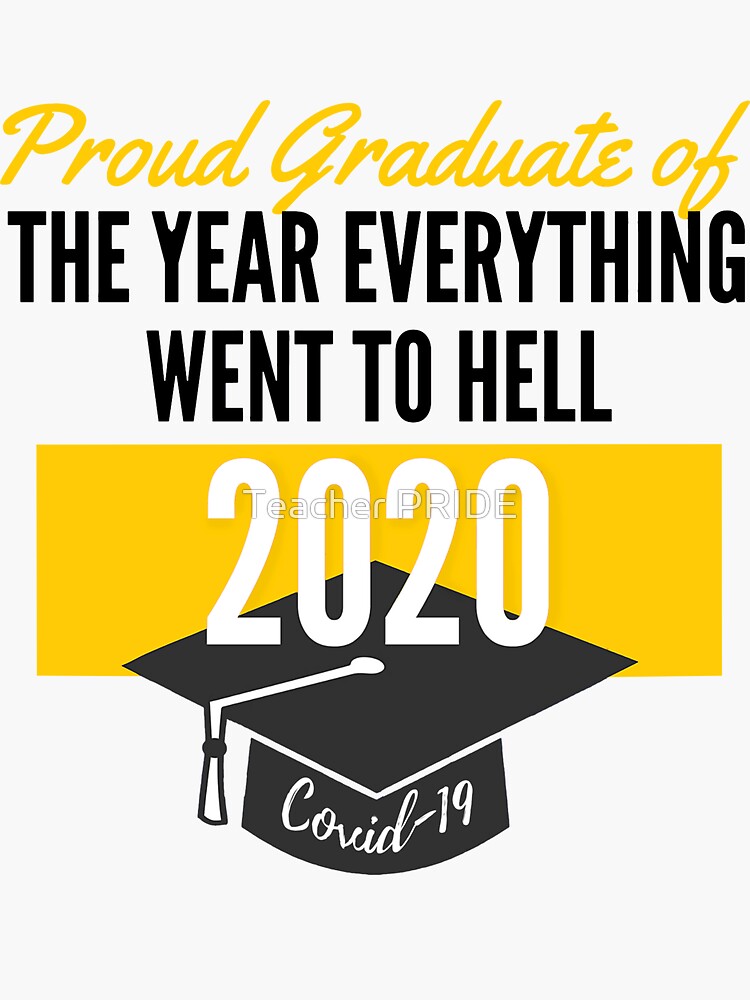 "Coronavirus Class of 2020 Graduate Black and Gold UCF University ...