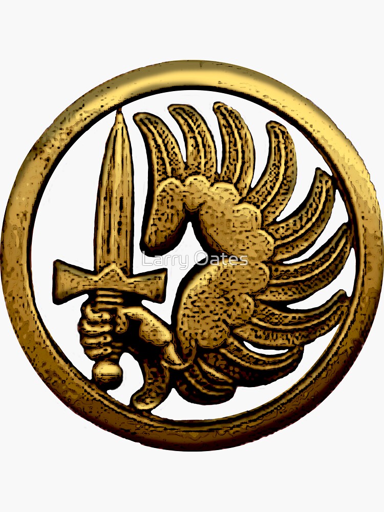 "French Foreign Legion Para Badge" Sticker for Sale by ZeroAlphaActual ...