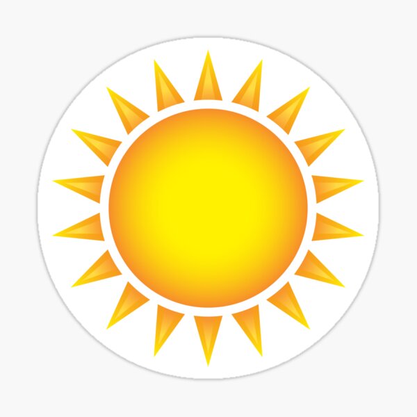 "Sun sticker" Sticker for Sale by Mhea | Redbubble