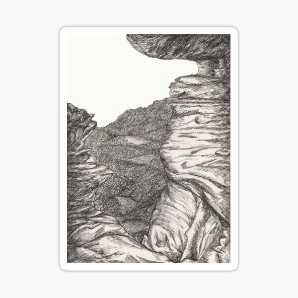 "Peeking through the gap" Sticker for Sale by AussieLogic | Redbubble