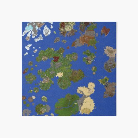 "Tibia map" Art Board Print for Sale by Tommy720 | Redbubble