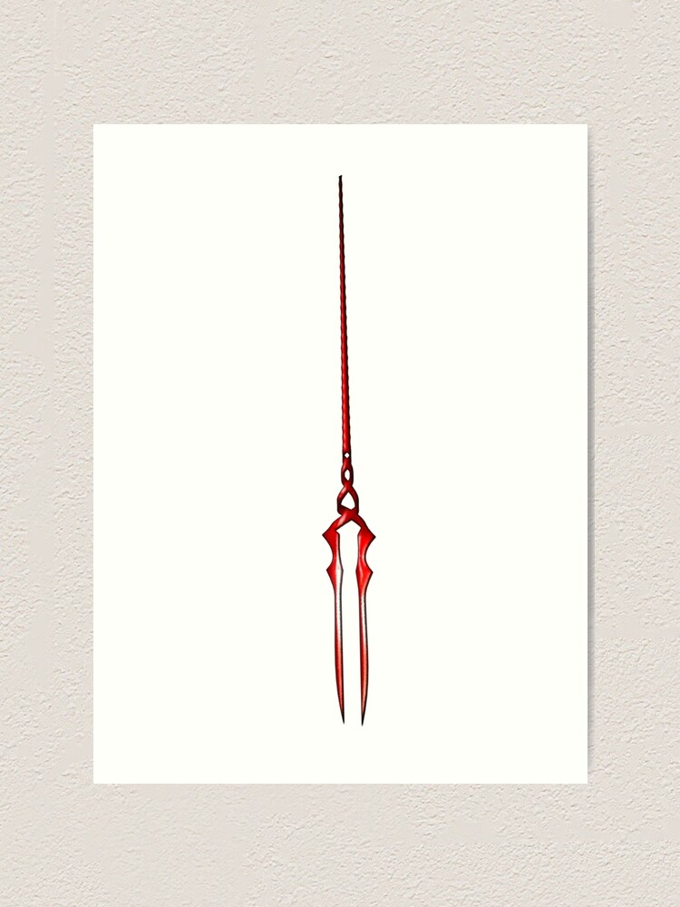 "Lance of Longinus Neon Genesis Evangelion " Art Print for Sale by ...