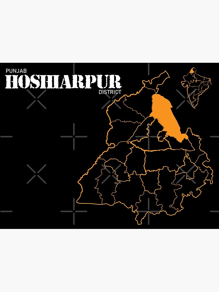 "Punjab Hoshiarpur District" Poster for Sale by inkstyl | Redbubble