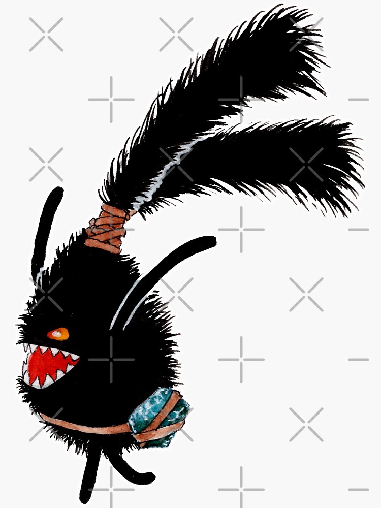 "Scary Spriggan" Sticker by AlexJayneL | Redbubble