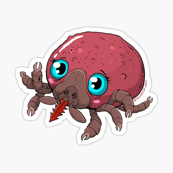 "Cute Tick" Sticker for Sale by bogleech | Redbubble