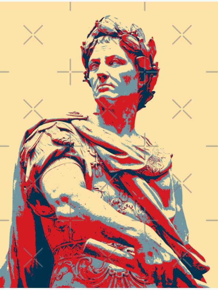 "Julius Caesar" Sticker by epistemomania | Redbubble