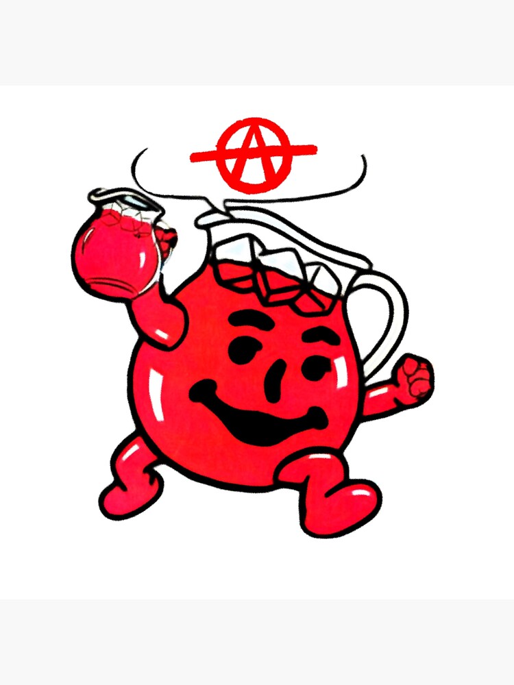 "Kool Aid Man " Sticker for Sale by Karibubble | Redbubble