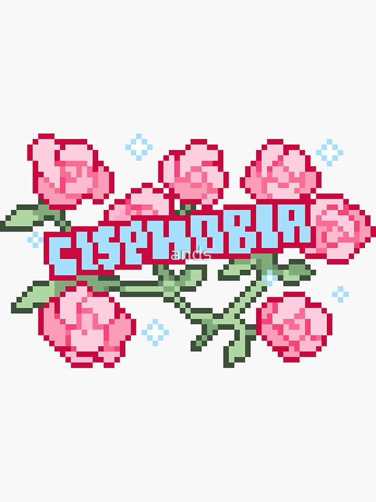 "cisphobia" Sticker for Sale by ands | Redbubble
