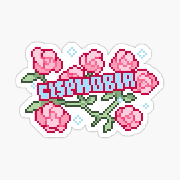 "cisphobia" Sticker for Sale by ands | Redbubble